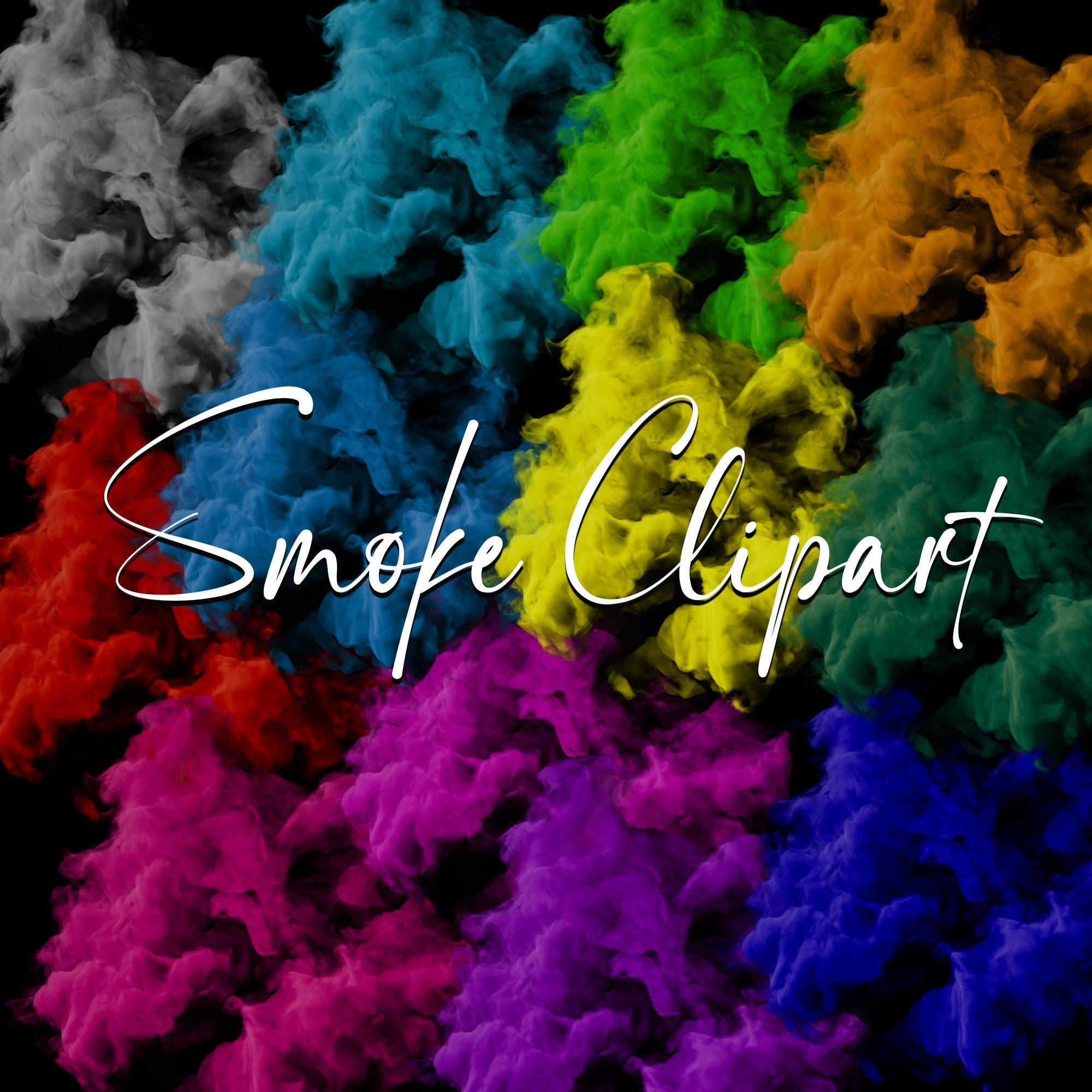 Weed Smoke Cloud Color