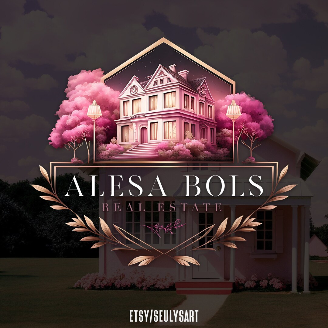 Premade Real Estate Logo Design, Premade Logo Design, Realtor Logo ...