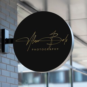 Custom Gold Signature Logo Design, Personalized Signature Logo ...