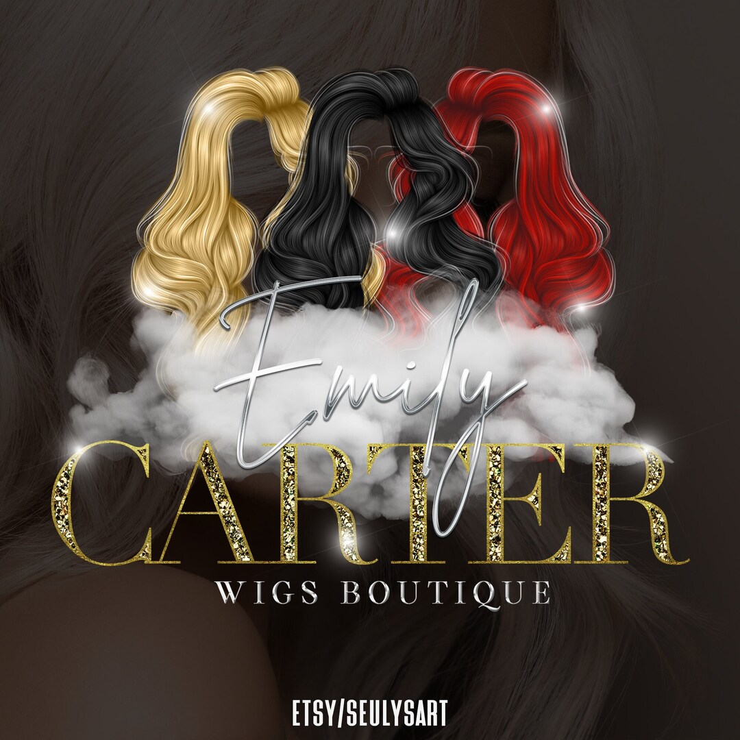 Hair Logo, Premade Logo Design, Wig Logo, Hair Extension Logo, Hair ...