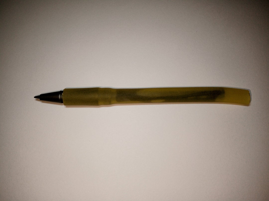 Ergopen - Ergonomic Latex Grip Pen - Black - Etsy