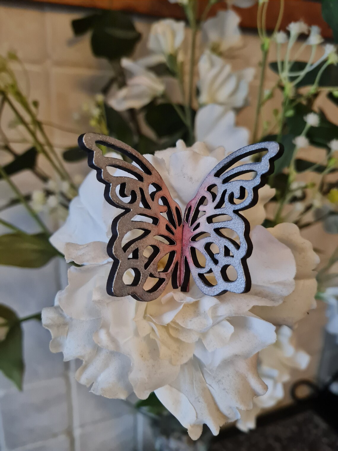 5 X Wooden Interlocking 3D Butterflies - Etsy