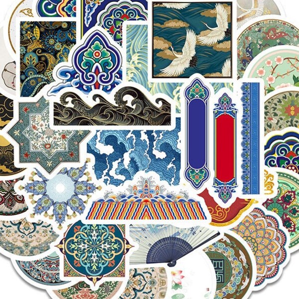 Ancient Chinese Stickers - Etsy