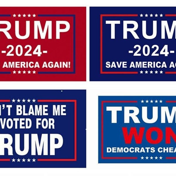 Trump Window Decal - Etsy