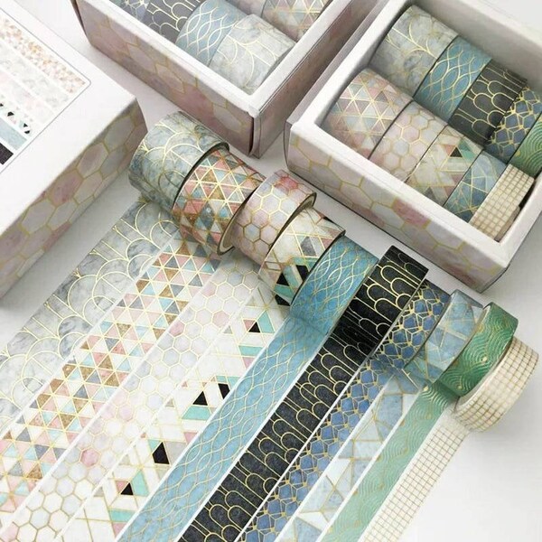 Golden Washi Tape - Etsy