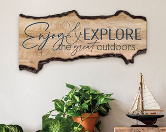The Great Outdoors Sign - Etsy