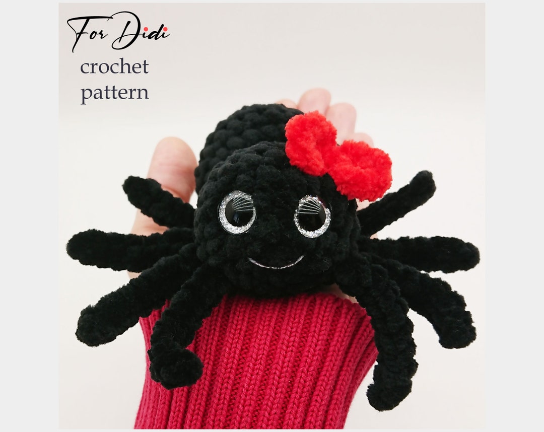 SPIDER Crochet Pattern PDF. Easy and Quick Crochet Pattern. -spider ...