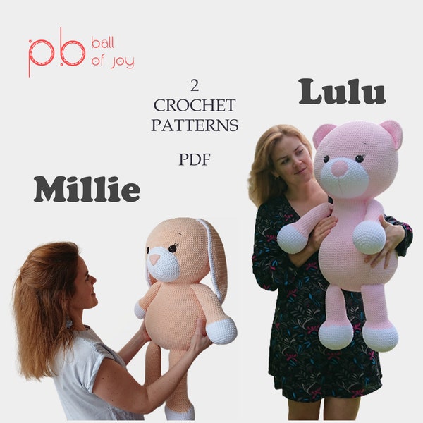 Crochet Huge Plushies - Etsy