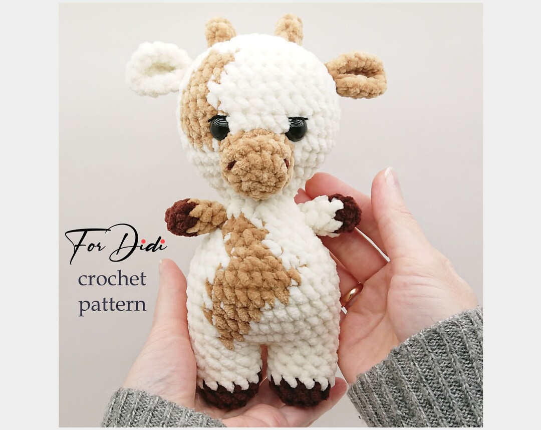 COW Crochet Pattern PDF. -cow Boo- - Etsy