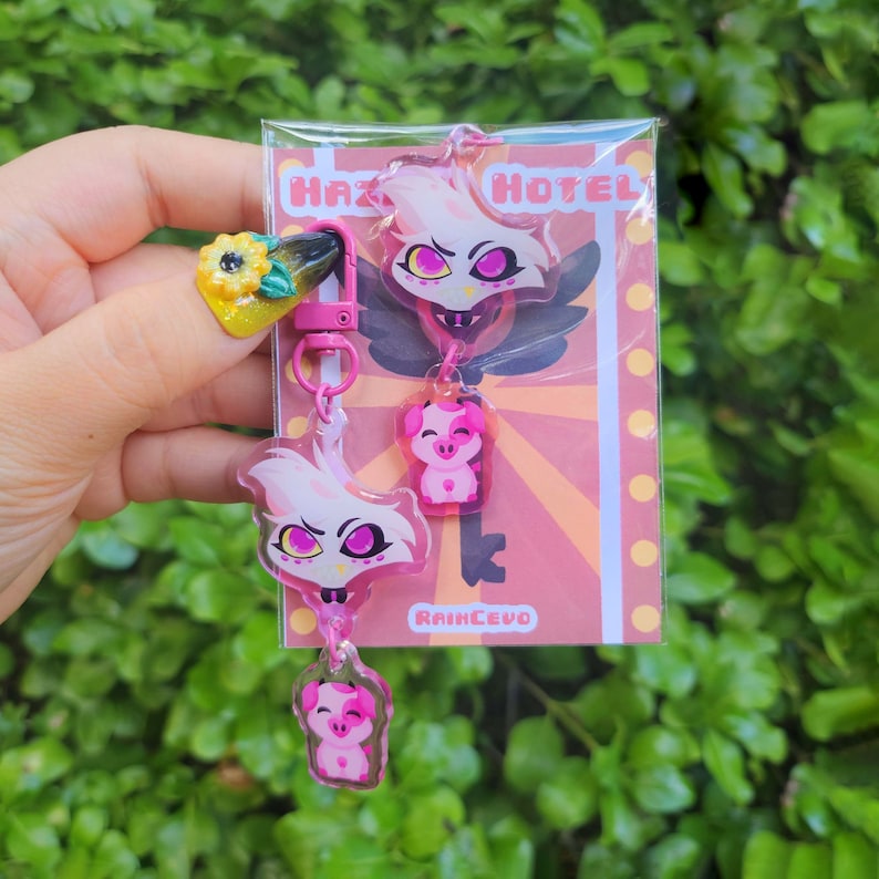 Hazbin Hotel Linked Charms group II - Etsy