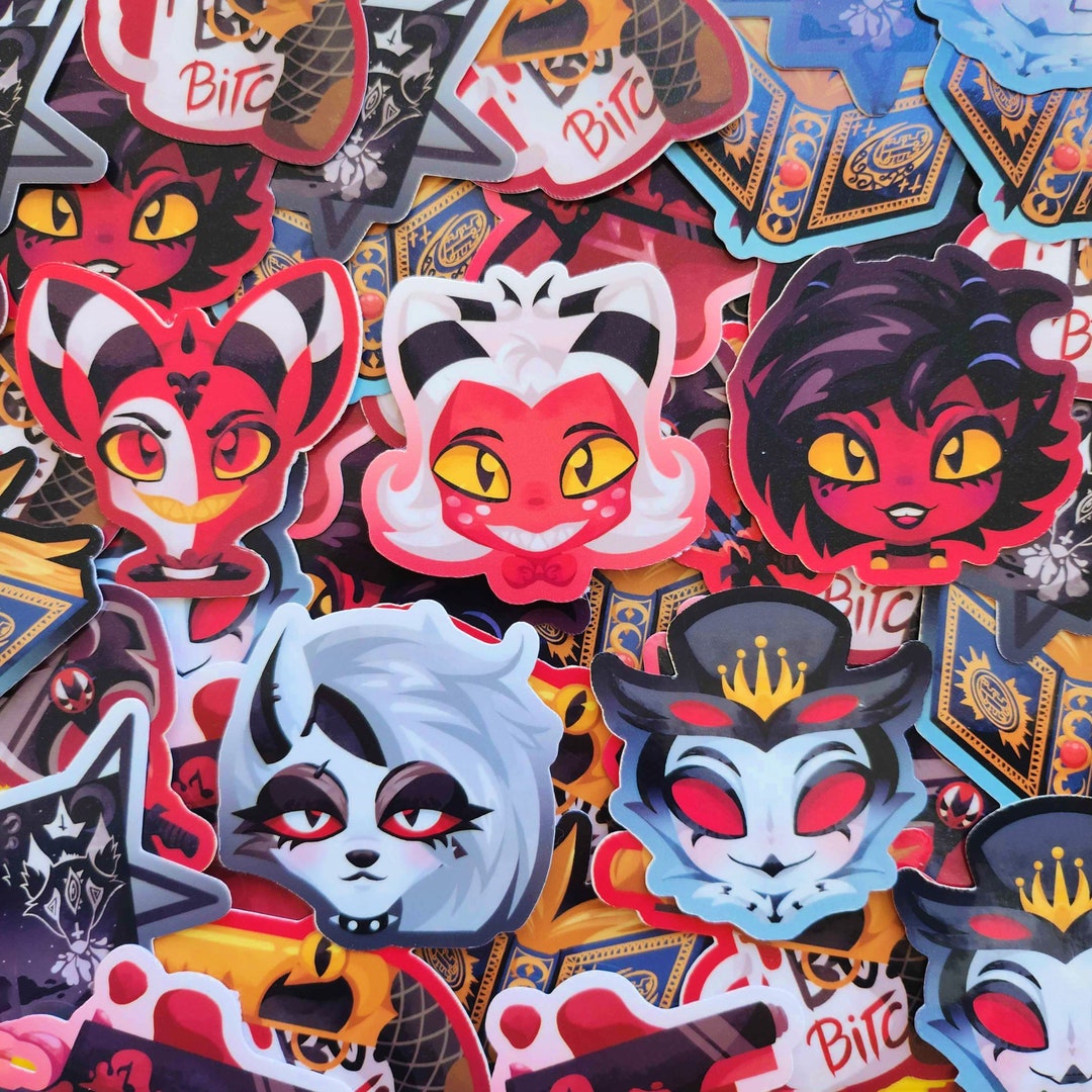 Helluva Boss Stickers (group I) - Etsy