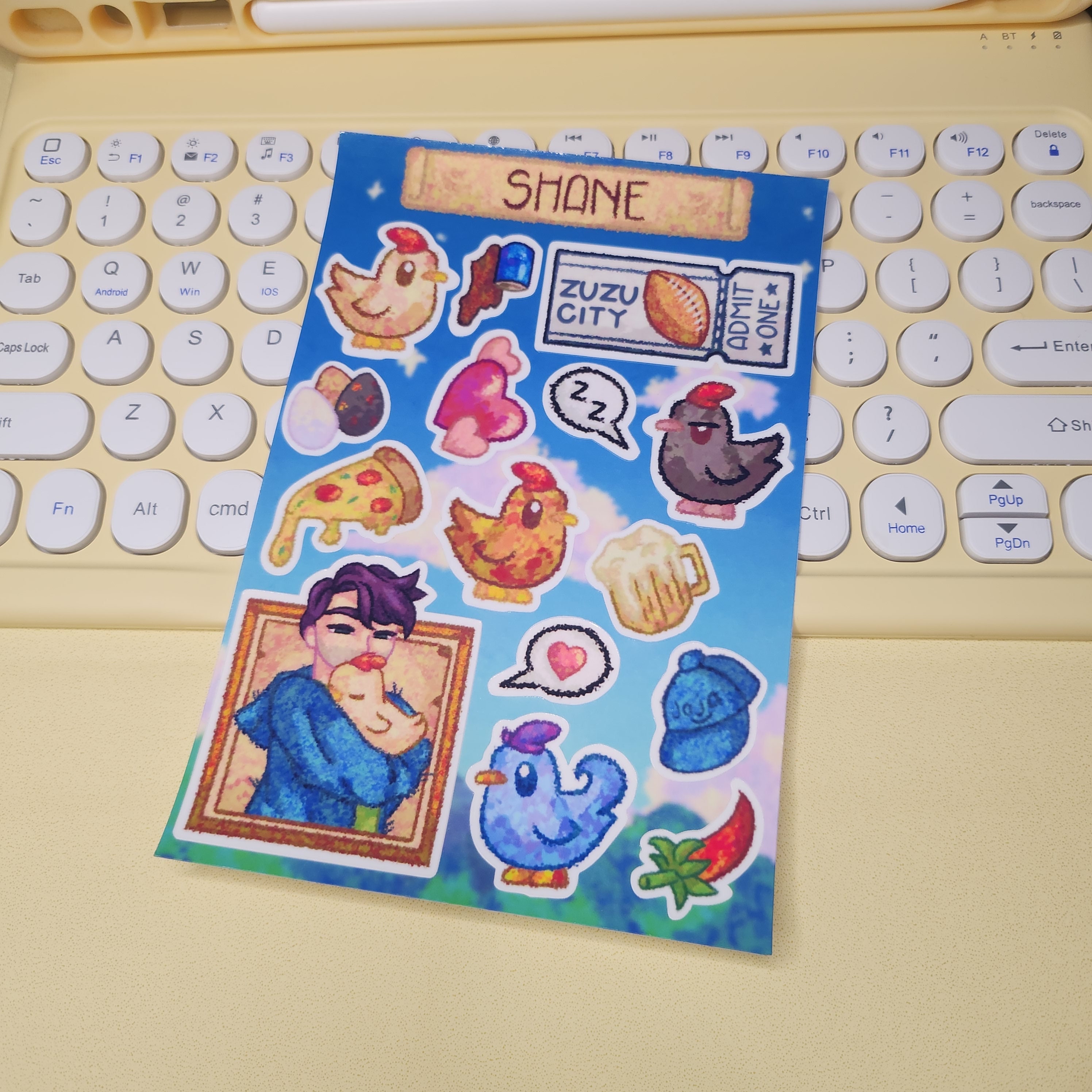 Stardew Valley Sticker Sheet group I - Etsy