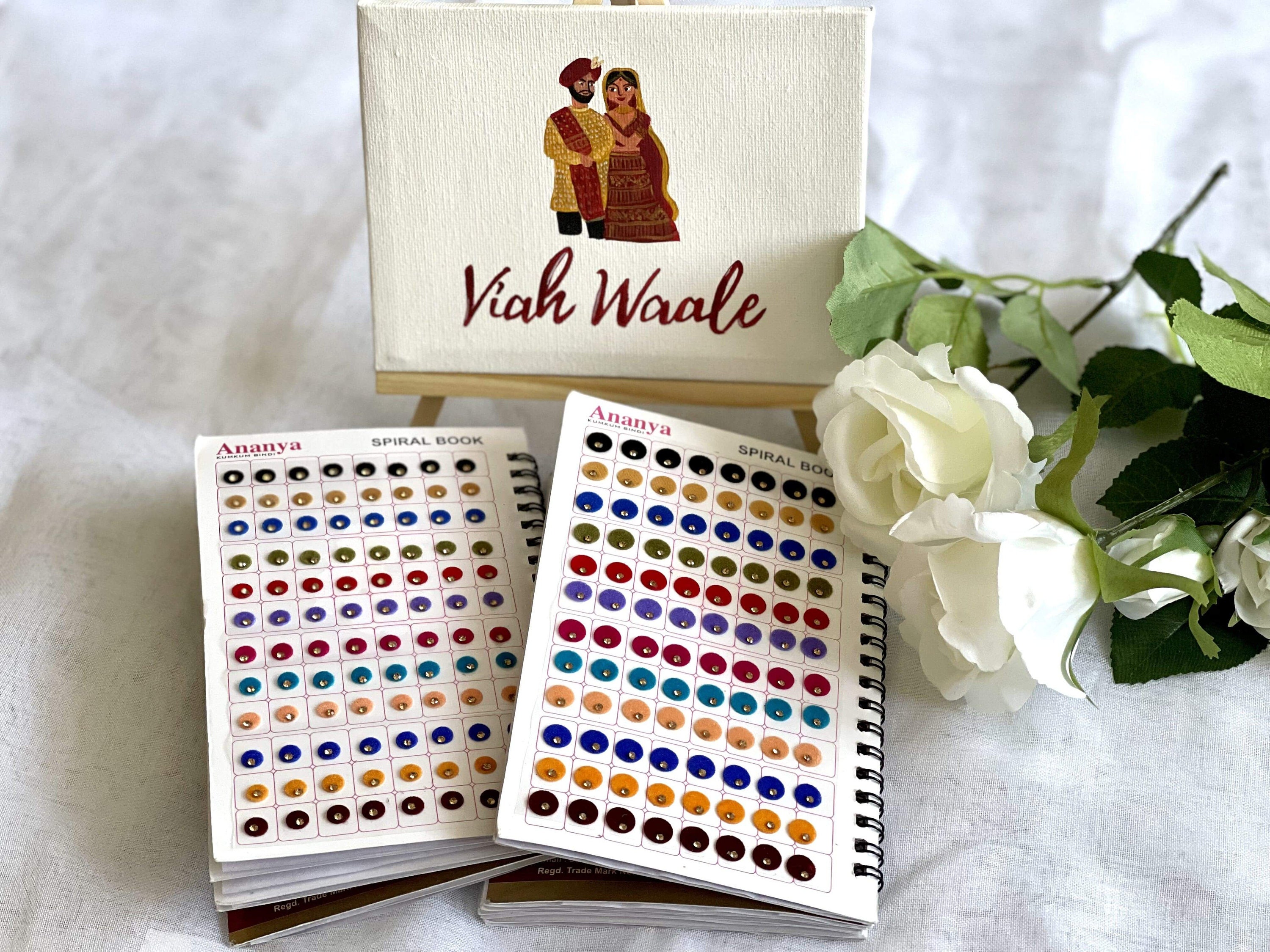 Plain Single Gem Bindi Book - Etsy UK