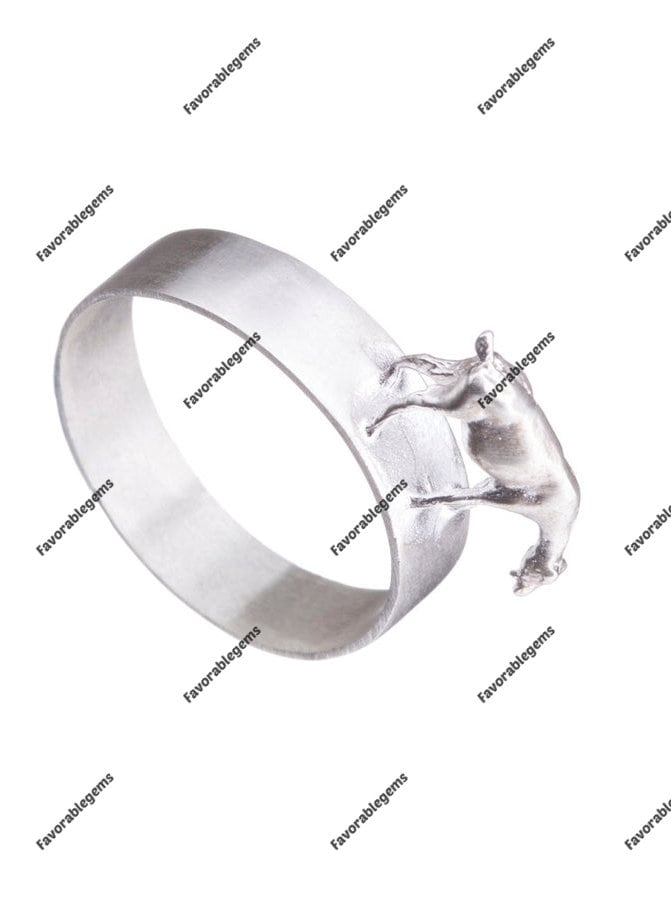 Goat Ring 925 Silver Sheep Ring Animal Jewelry Family Sheep Ring ...