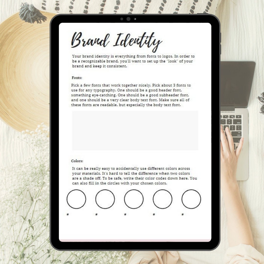 Quick and Easy Brand Planning Worksheets - Etsy