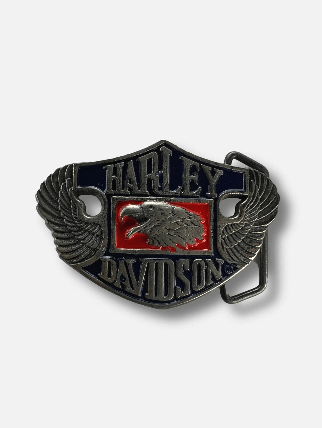 Harley-davidson Vintage Buckle - Etsy
