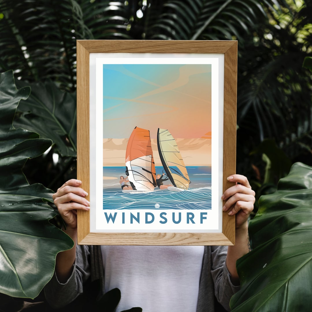 WINDSURF - Prints - Art - Etsy