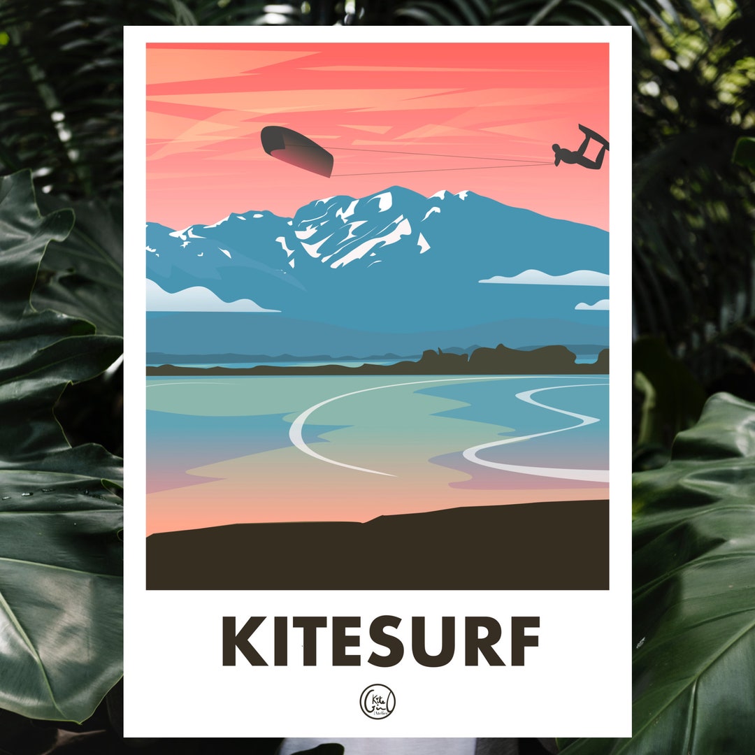 KITESURFING Prints Art - Etsy
