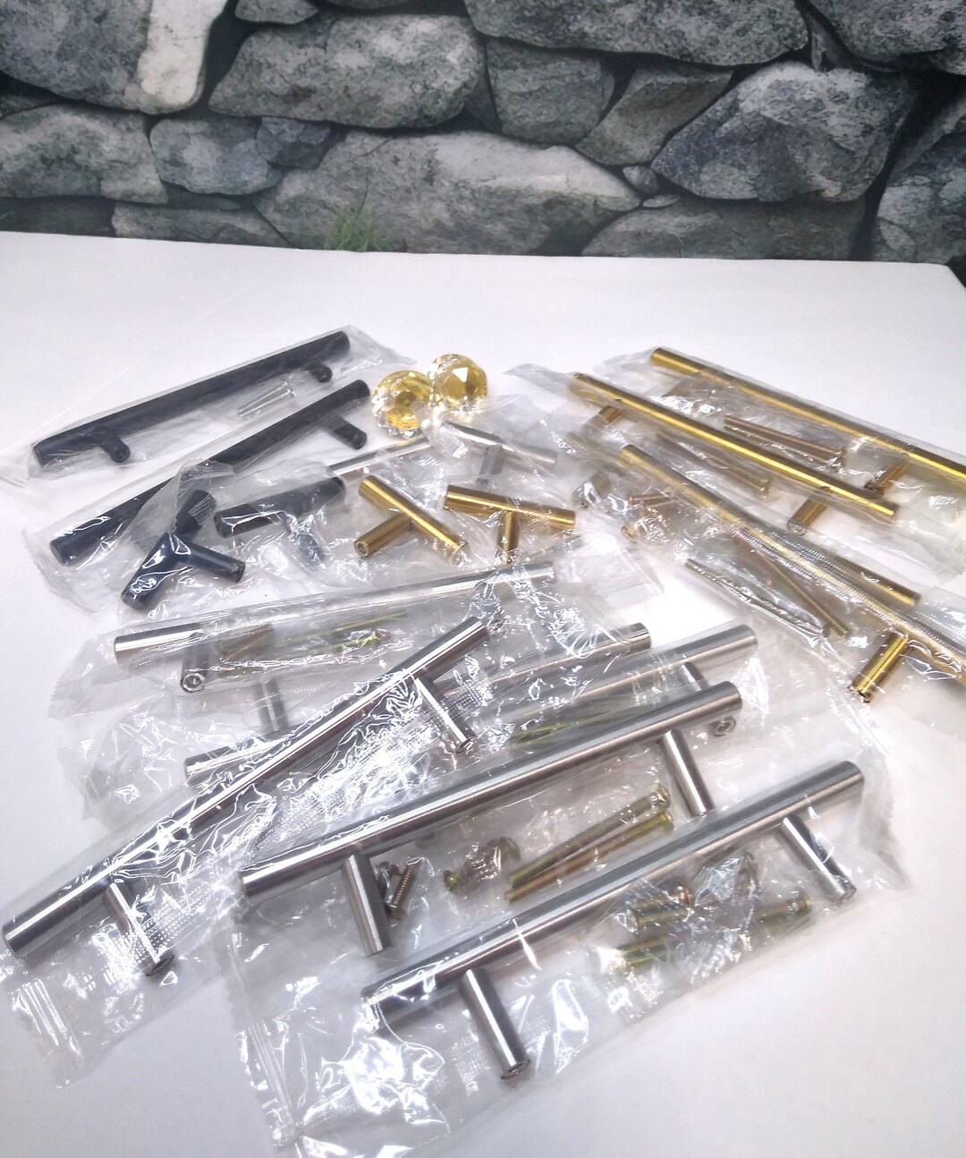 Crafting Handles, 10 Sets, New Pieces, Handles for Resin Trays, Wood ...