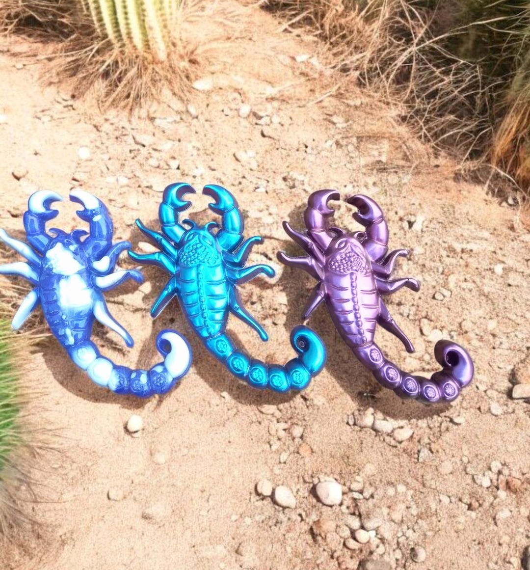 Scorpions, W/keyrings/or Magnet, Hand Bag, Keys, Back Pack, Gifting ...