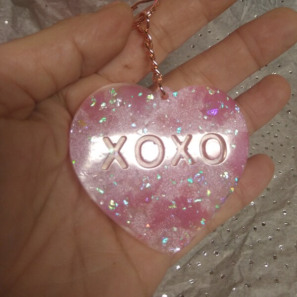 Heart Key Ring - Etsy