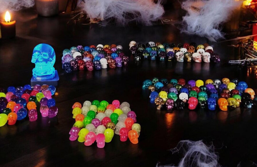 Mini Skulls, Set of 12, Surprise Mix/customize, Party Favors, Game ...