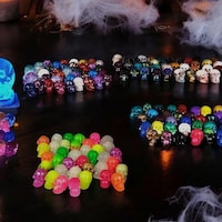 Small Resin Skulls | Skull Decoration | Epoxy Skull | Human Skull (2 ...