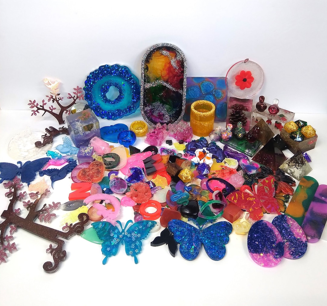 Craft Pieces, Resin Art Pieces, 2 Sets, 150 Pieces Each, Crafts ...