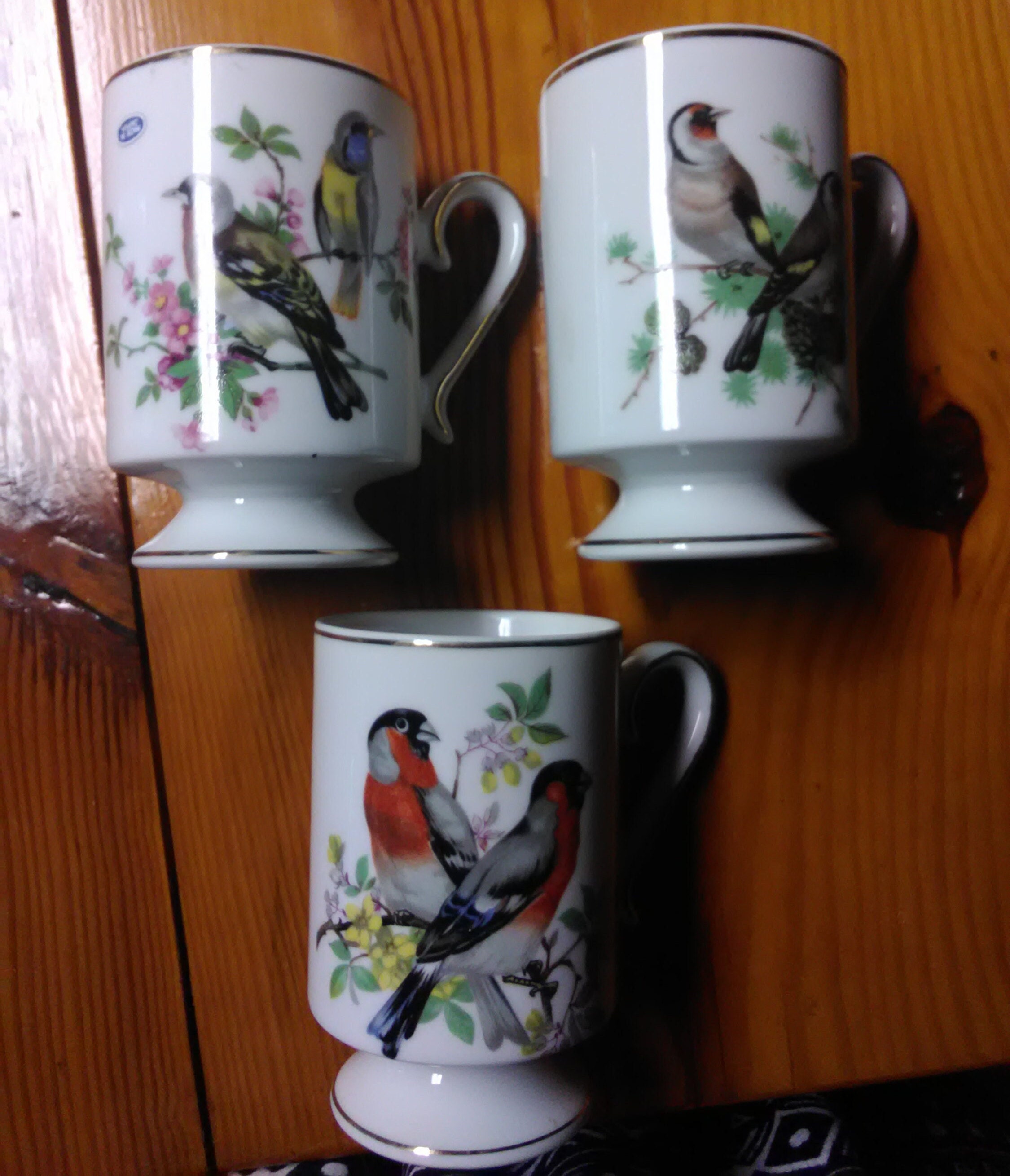 Vintage Royal Crown Japan Set of 3 Coffee/tea Cups Etched in - Etsy