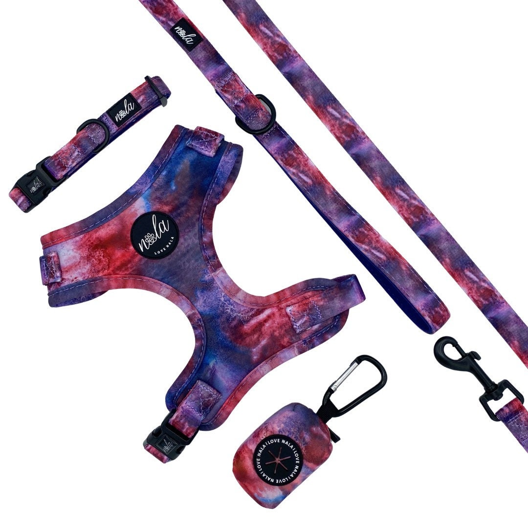 Love Nala Nala Loves Collection Bundle Full Dog Harness Set Nala red ...