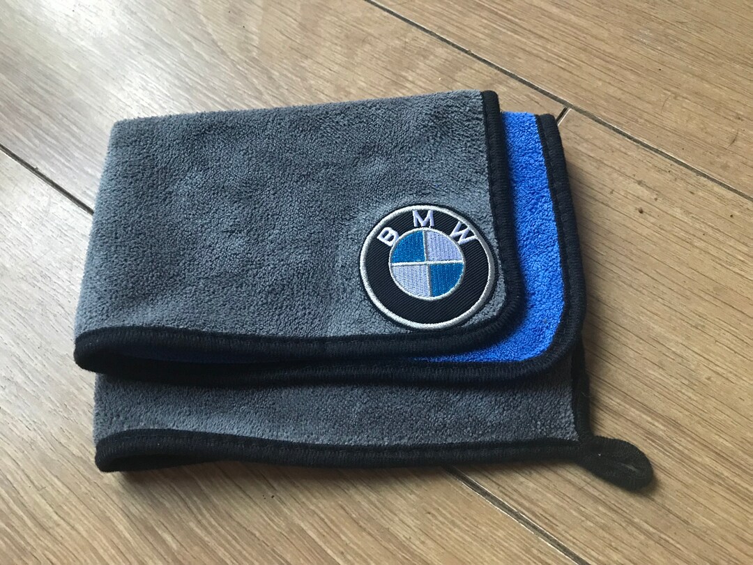 BMW Emblem Logo Microfibre Interior Car Cleaning Cloth Top - Etsy UK