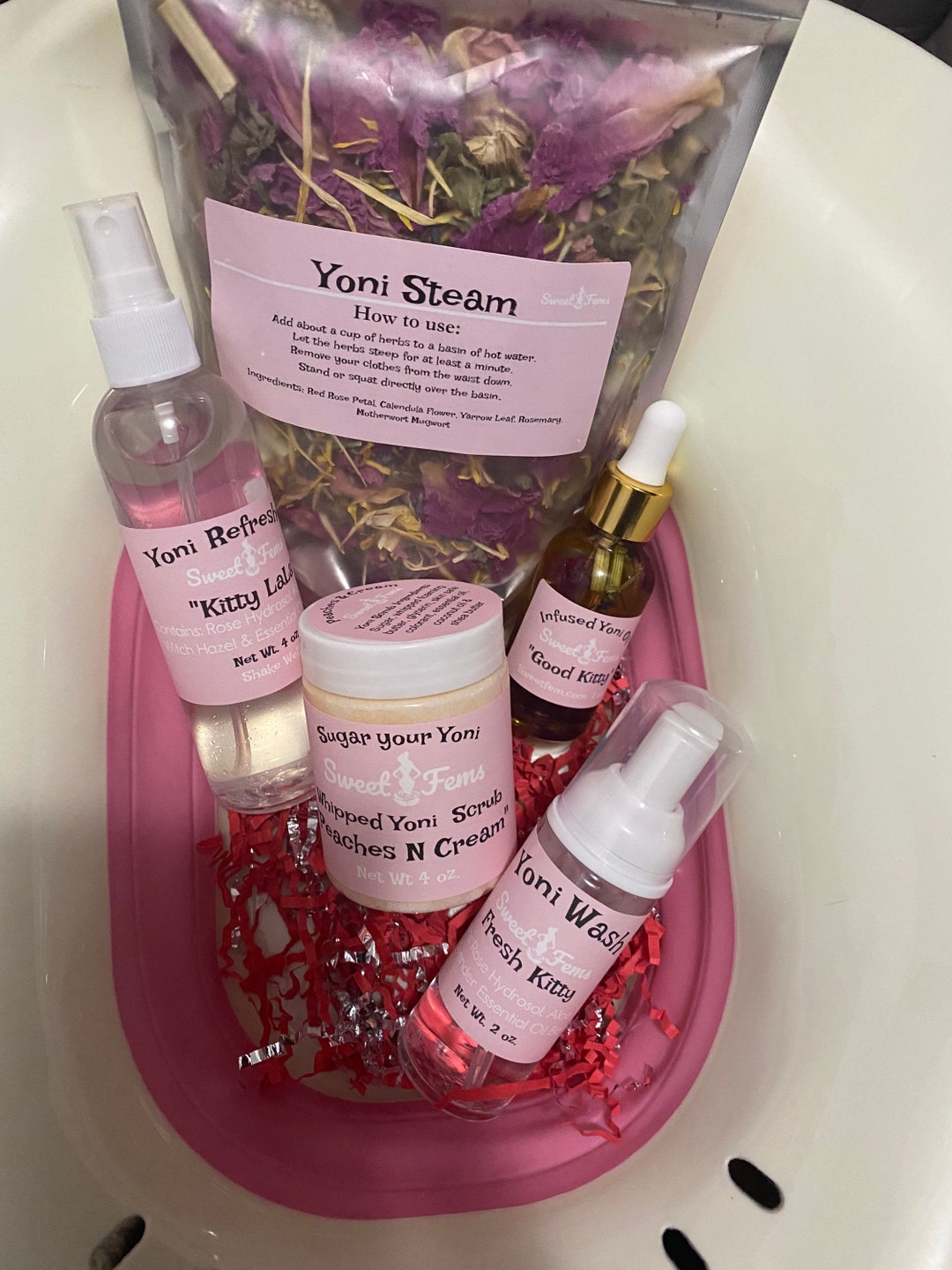 Sweet Kitty Kit (feminine Care Box ) - Etsy