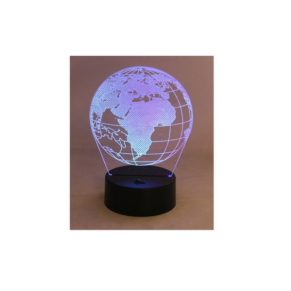Led World Map - Etsy