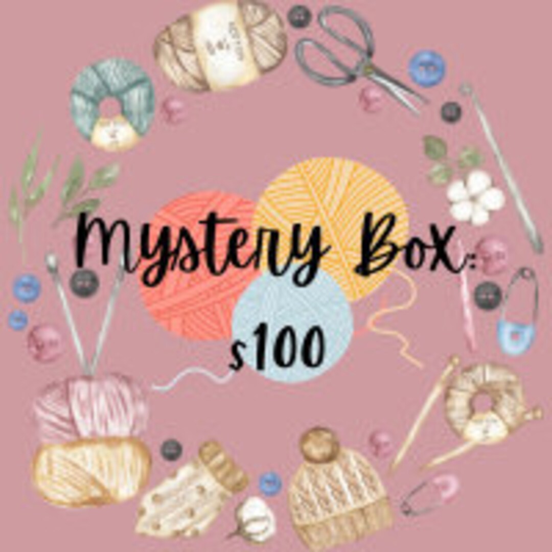 100 Dollar Crochet Mystery Box! - Etsy