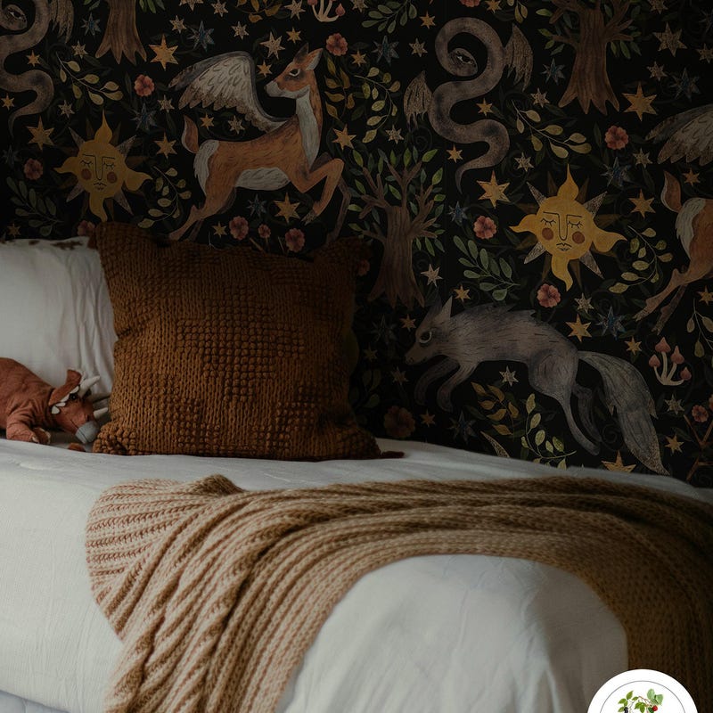 Primitive Wallpaper - Etsy