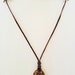 Wood Burning Pendant Necklace Flowers on Vine 1 3/4 by 1 1/4 - Etsy