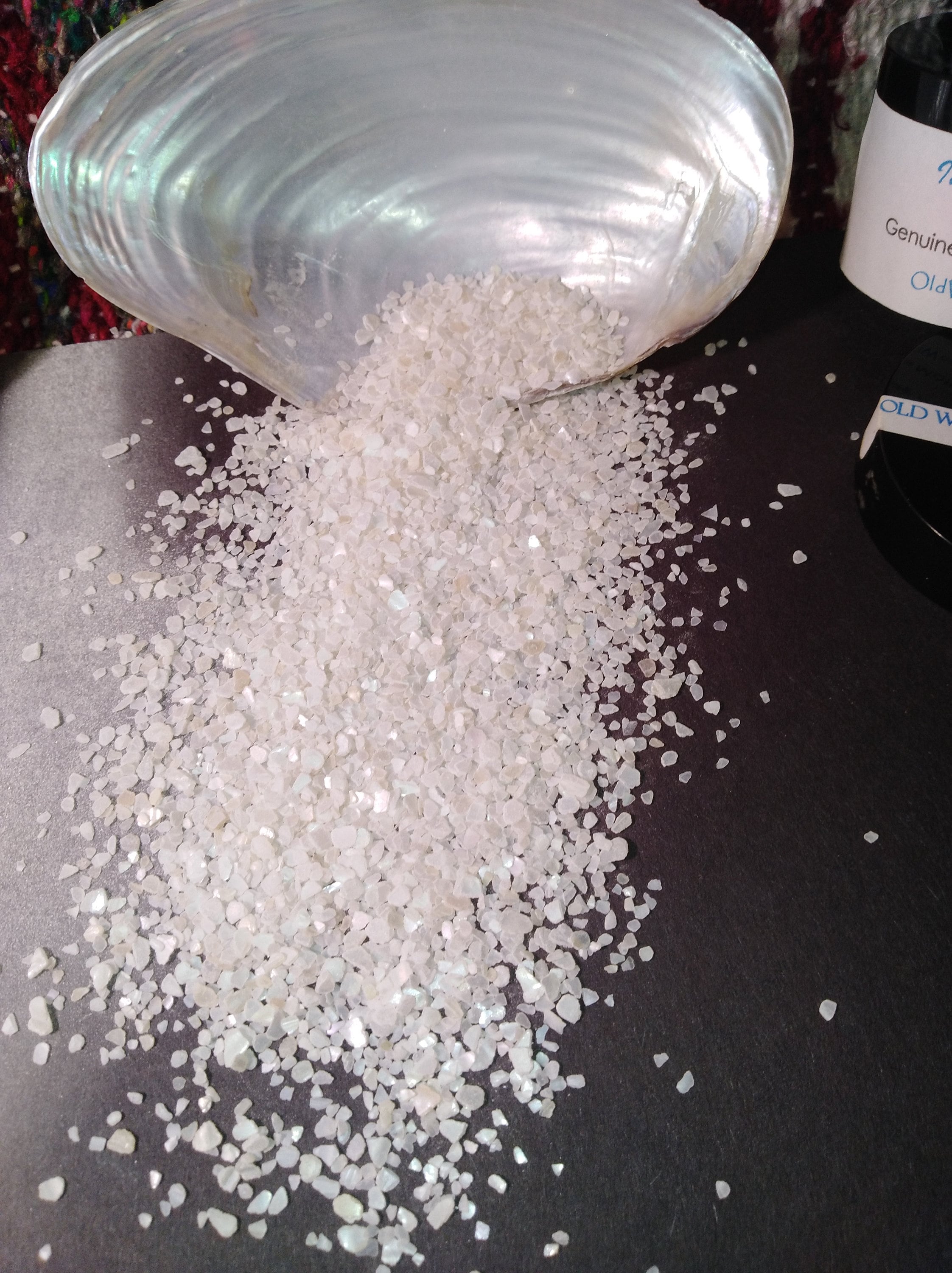 Mother of Pearl, Inlay Powder (1oz) & Inlay Flake (1oz) Made by Inlay ...