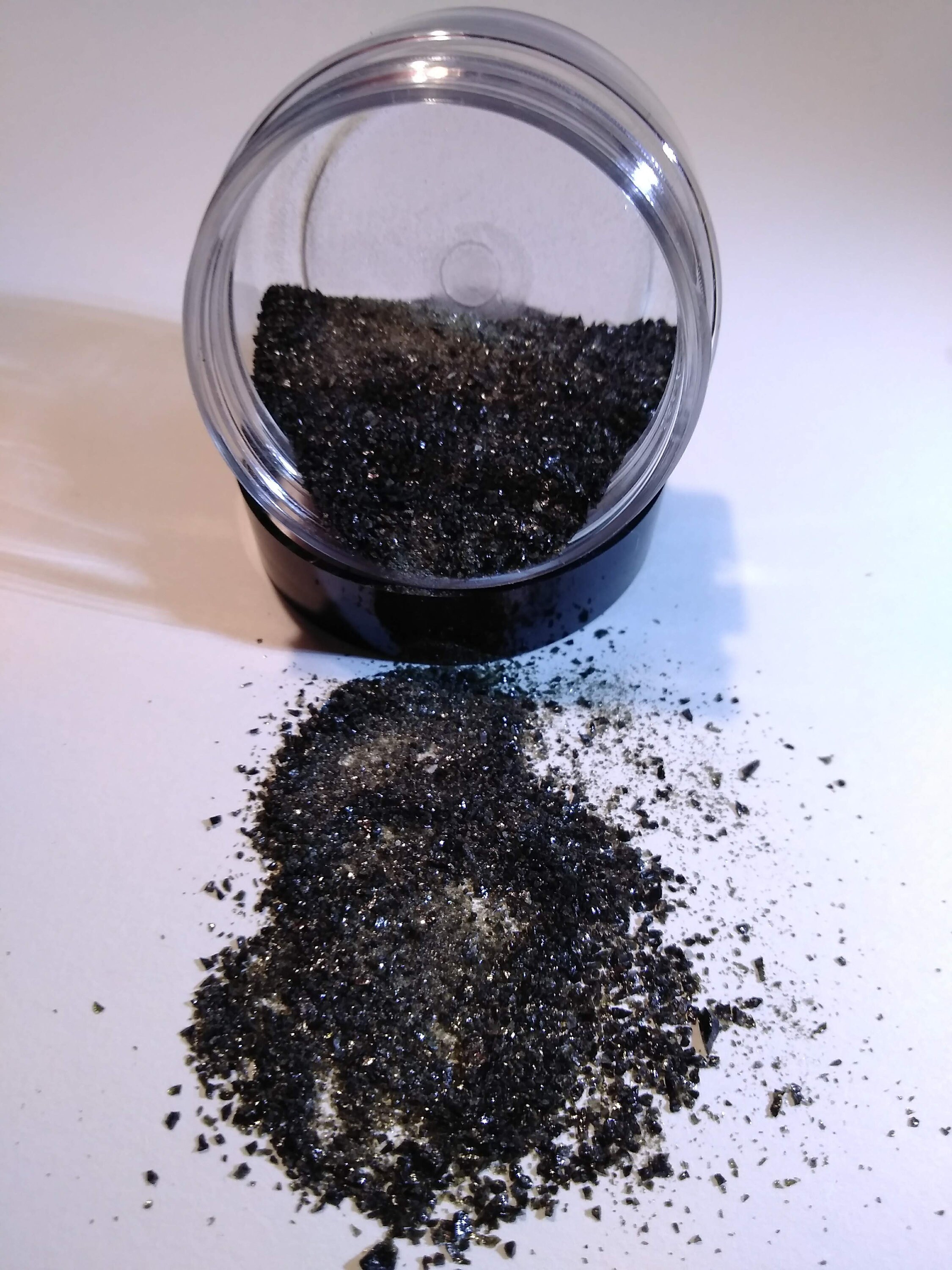 Green Obsidian Powder 1oz Inlay Made Easy Dark Green Obsidian Powder ...