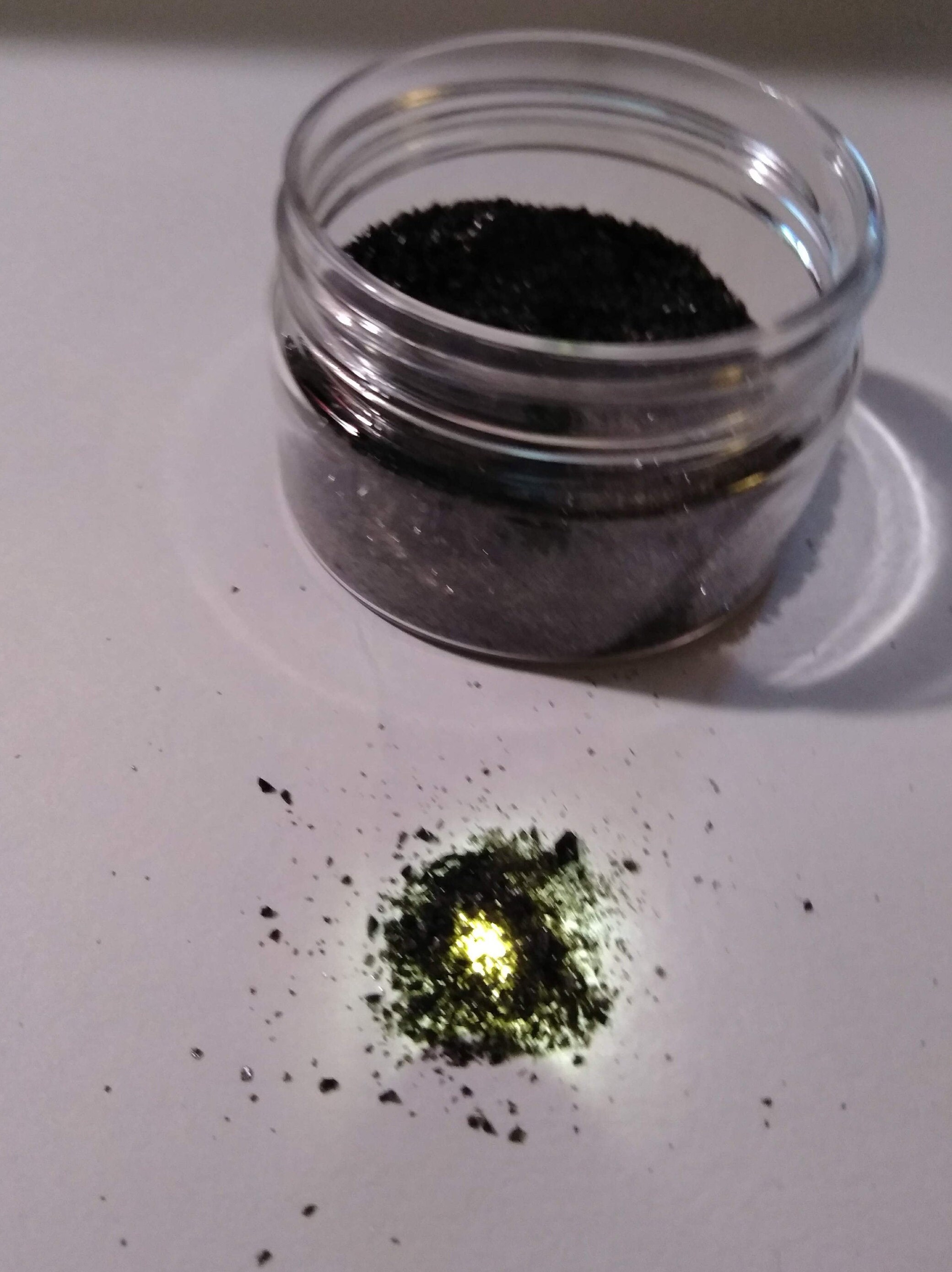 Green Obsidian Powder 1oz Inlay Made Easy Dark Green Obsidian Powder ...