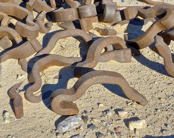 10, Vintage Railroad Anchors, Train Track J Hook - Etsy