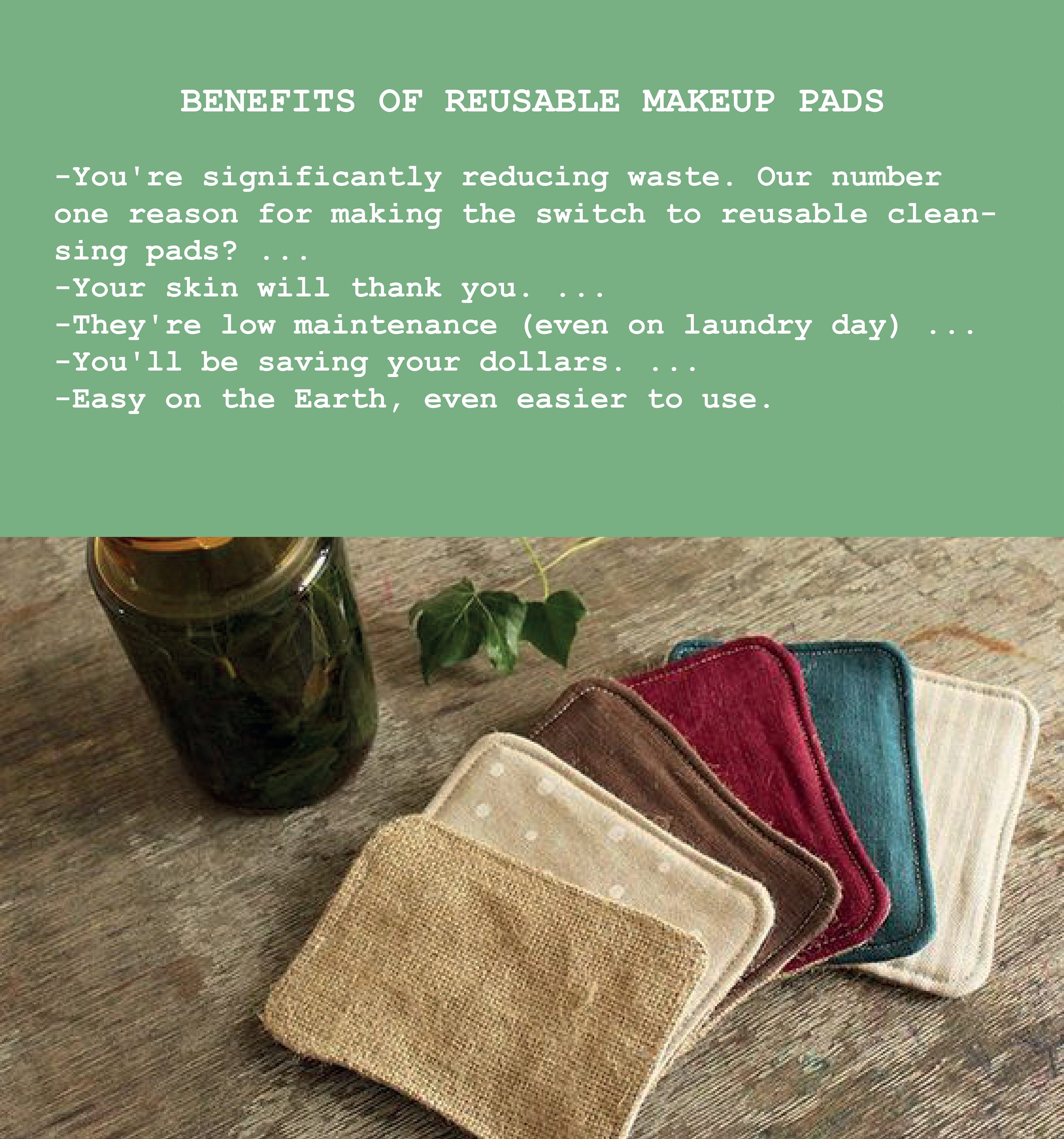 BEST Reusable Makeup Cleaner Remover Pads, - Etsy