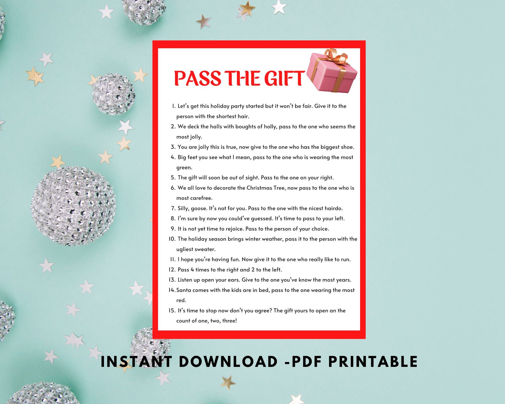 Pass the Gift Game | Birthday Game | Family Game | Kids Games | Party ...