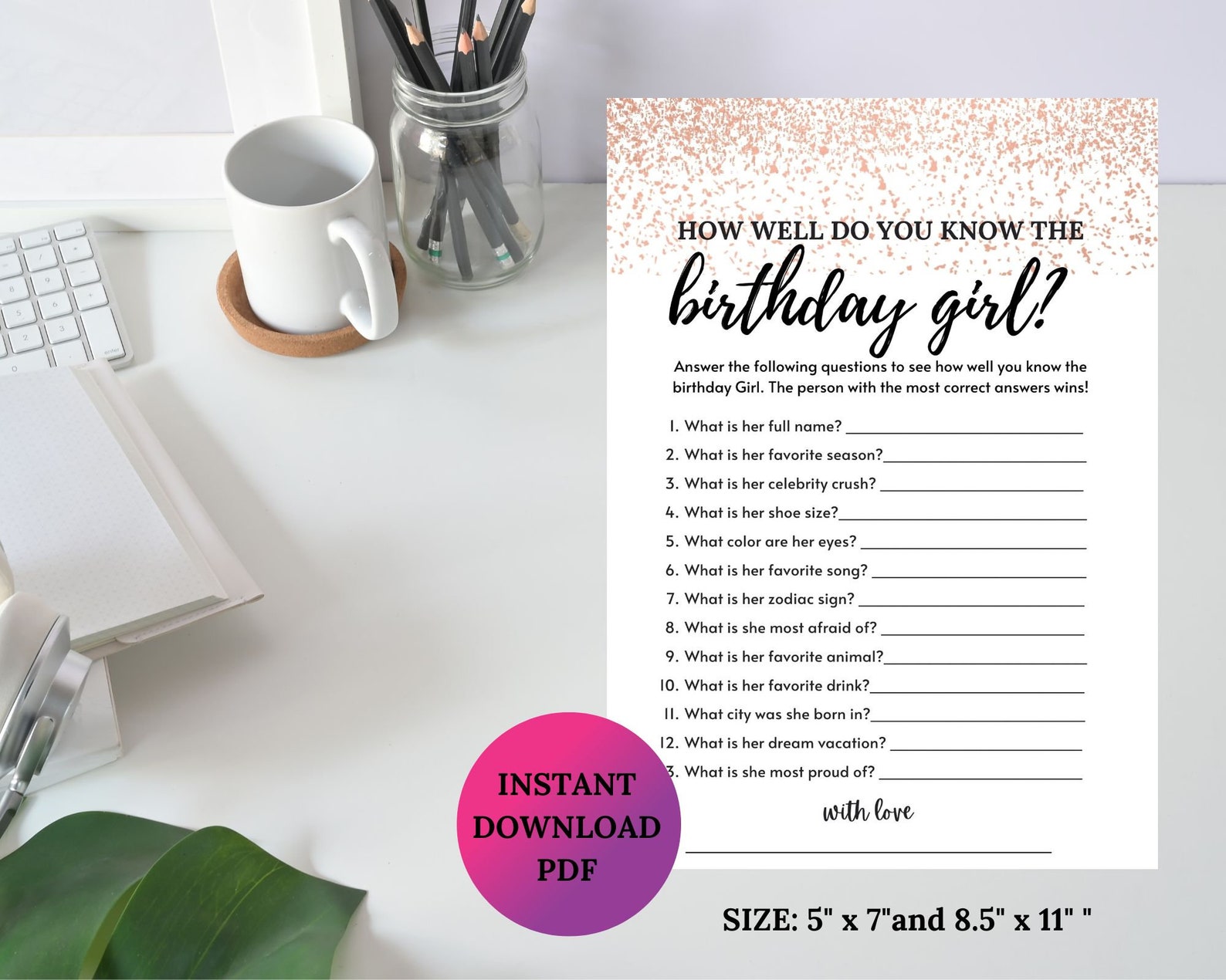 How Well Do You Know the Birthday Girl, Who Knows the Birthday Girl ...