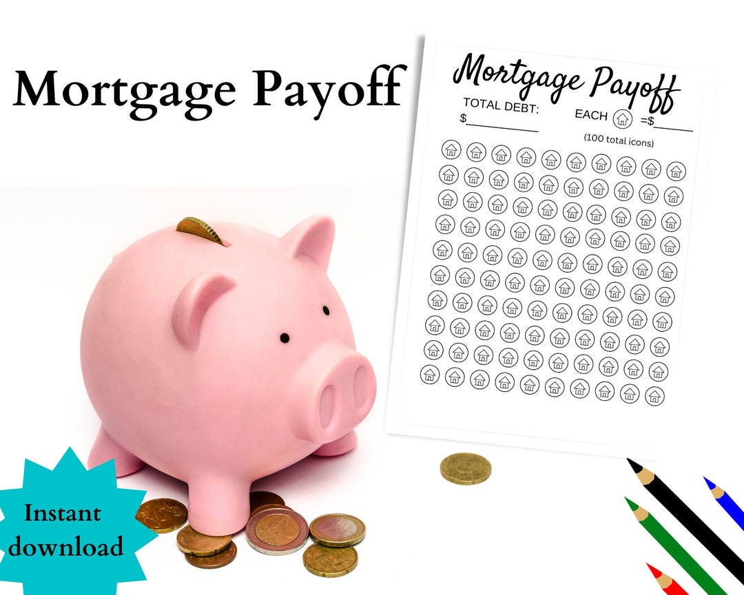 Mortgage Debt Tracker Printable | Mortgage Payoff Tracker PDF ...