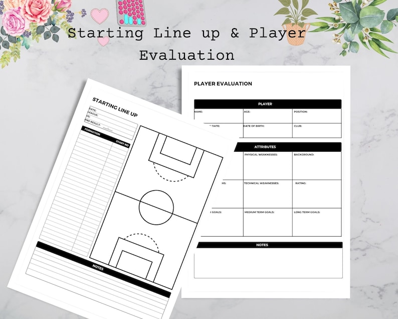 Soccer Coaching Sheet, Soccer Coach Planner, Soccer Practice Plan ...