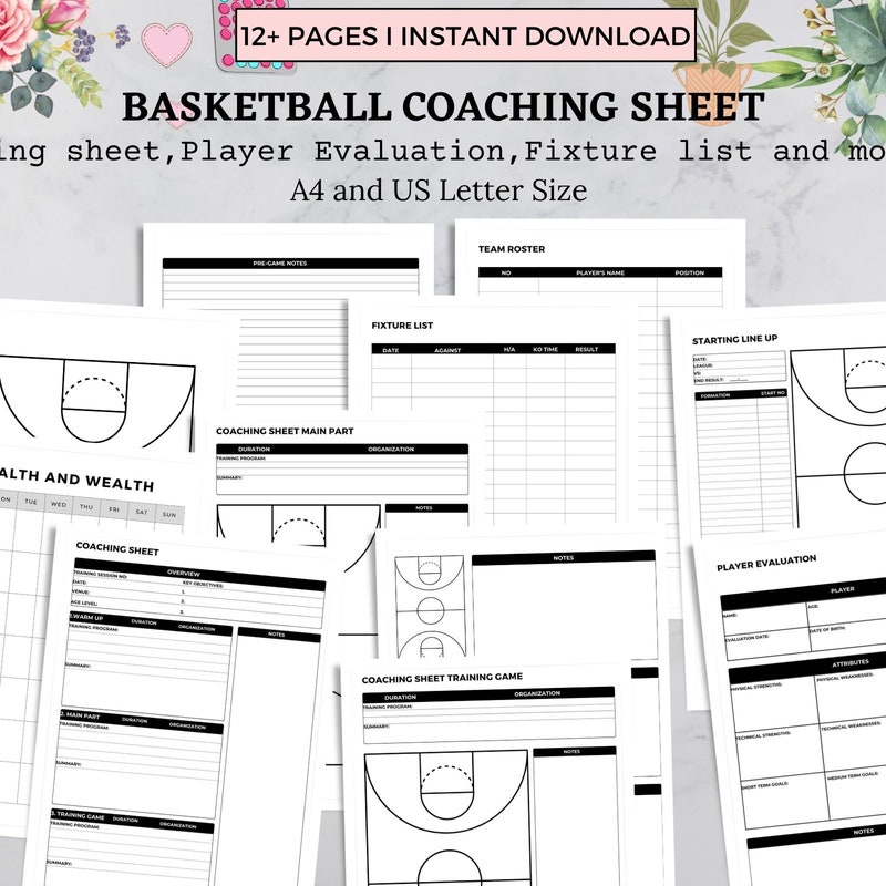 Basketball Coach - Etsy