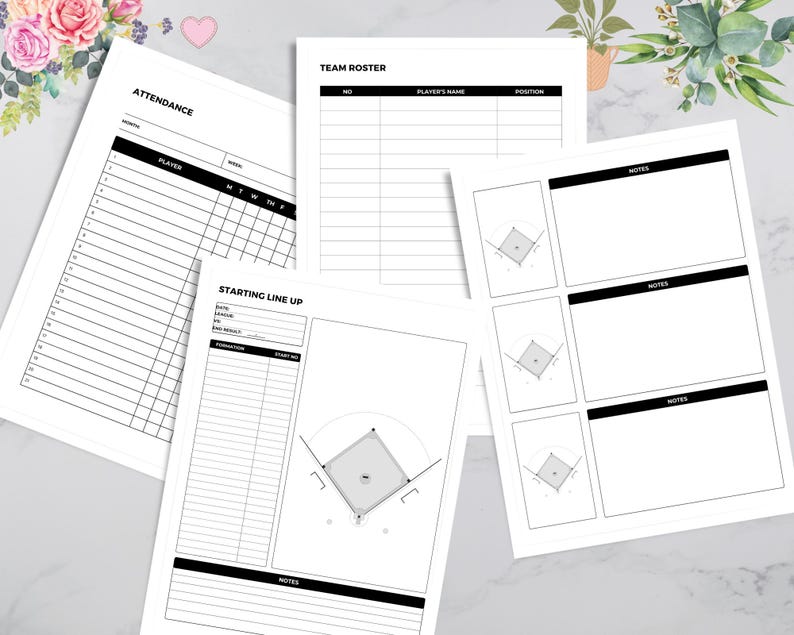 Softball Coach Planner | Ultimate Coaching Sheets, Practice Plans ...