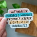 Waymaker Sticker | Miracle Worker Sticker | Christian Sticker | Laptop ...