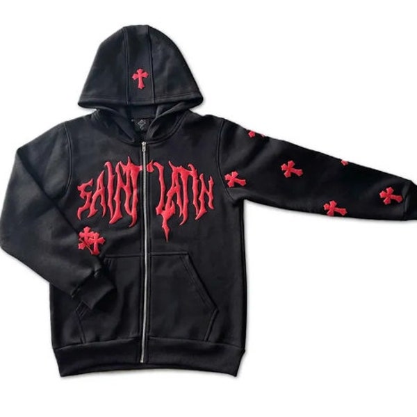 Goth Sweatshirt Y2k - Etsy