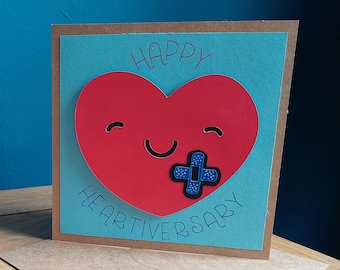 Happy Heartiversary Heart Warrior - Printable Card - CHD Warrior ...